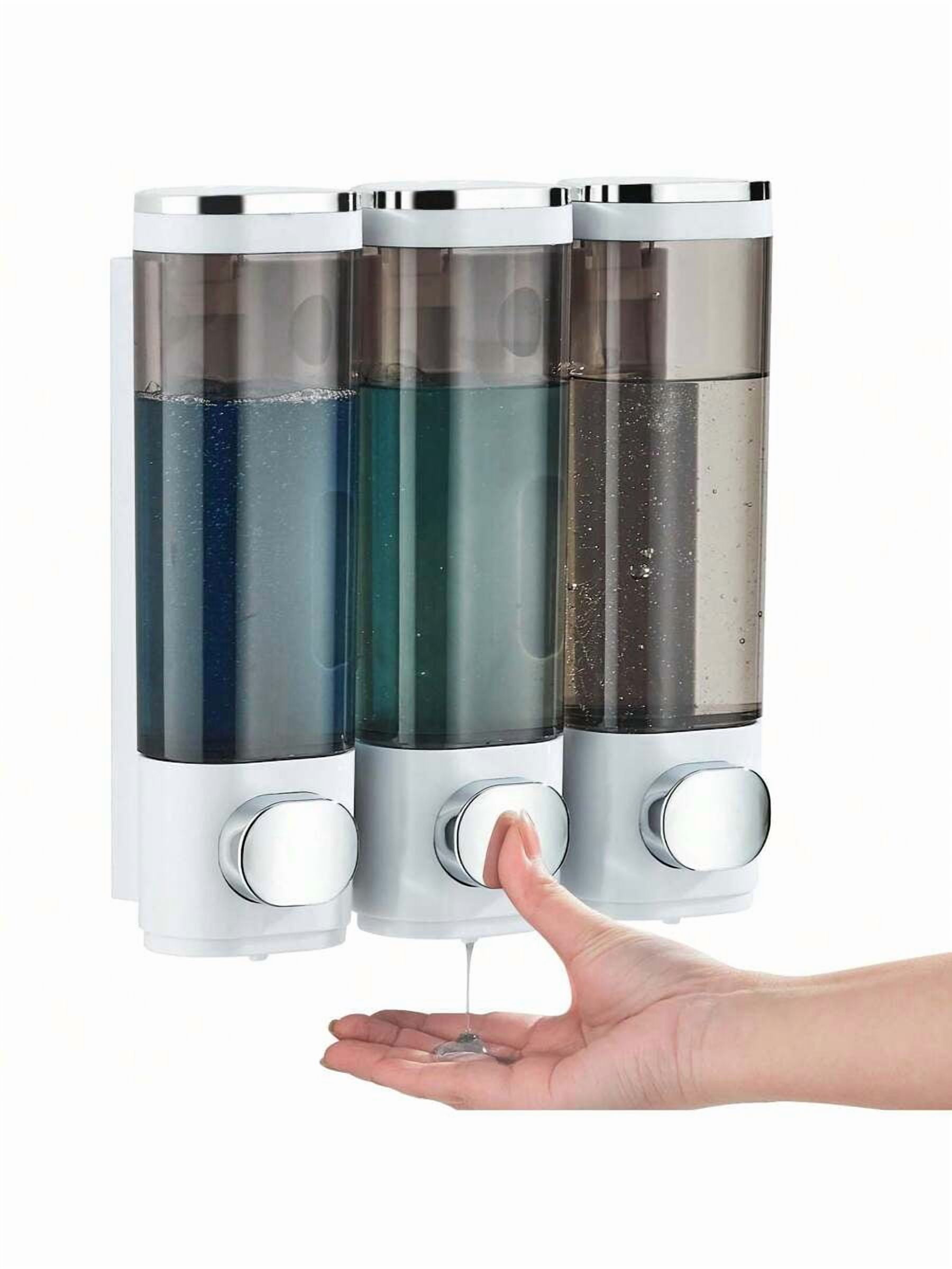 Shower Soap Dispenser Wall Mounted No Drill Shampoo Dispenser For ...