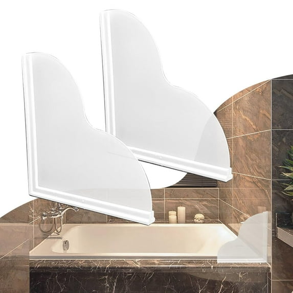 Shower Splash Guard Kit, Large Splash Guards for Bathtub Waterproof ...