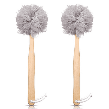 Buf-Puf Double-Sided Body Sponge for Exfoliating, Cleansing, and ...