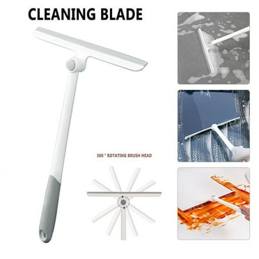 Squeegee,Stainless Steel Glass Window Squeegee Shower Mirror Squeegee ...
