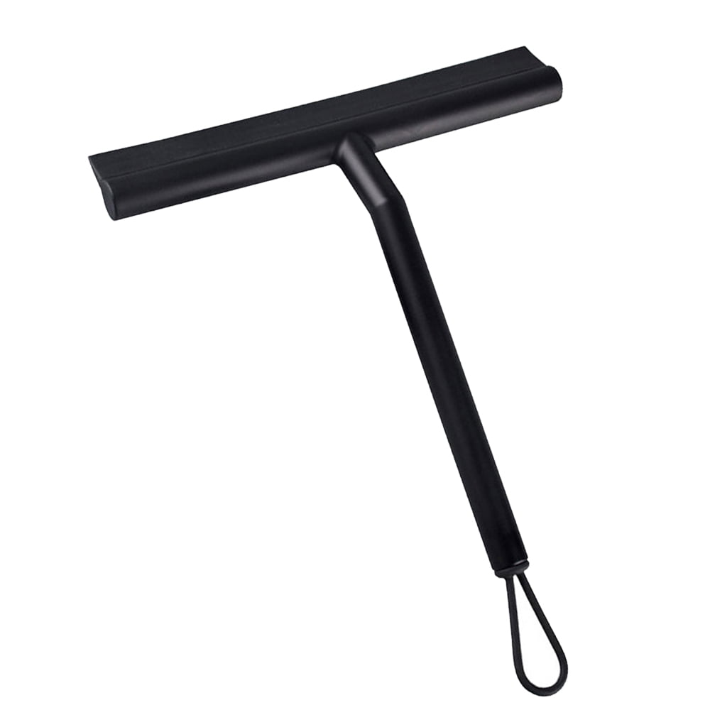 Shower Squeegee Glass Clean Scraper Washing Wiper Hanger Floor Window ...