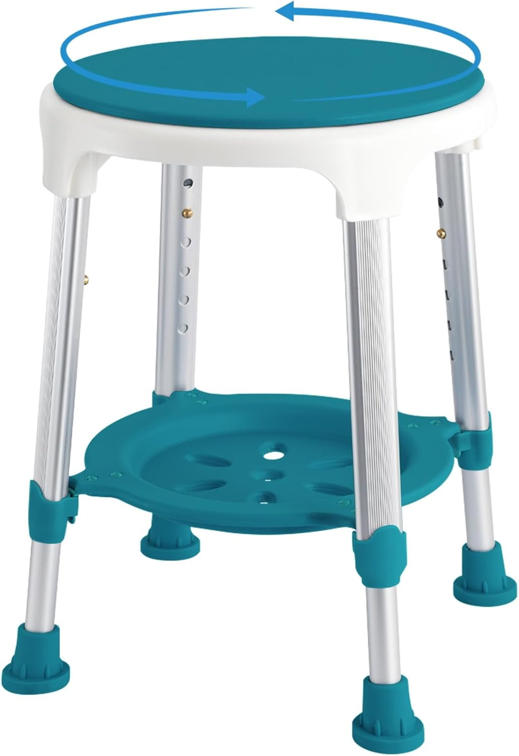 Shower Stool Chair for Inside Shower, Upgrade Small Corner Plastic ...