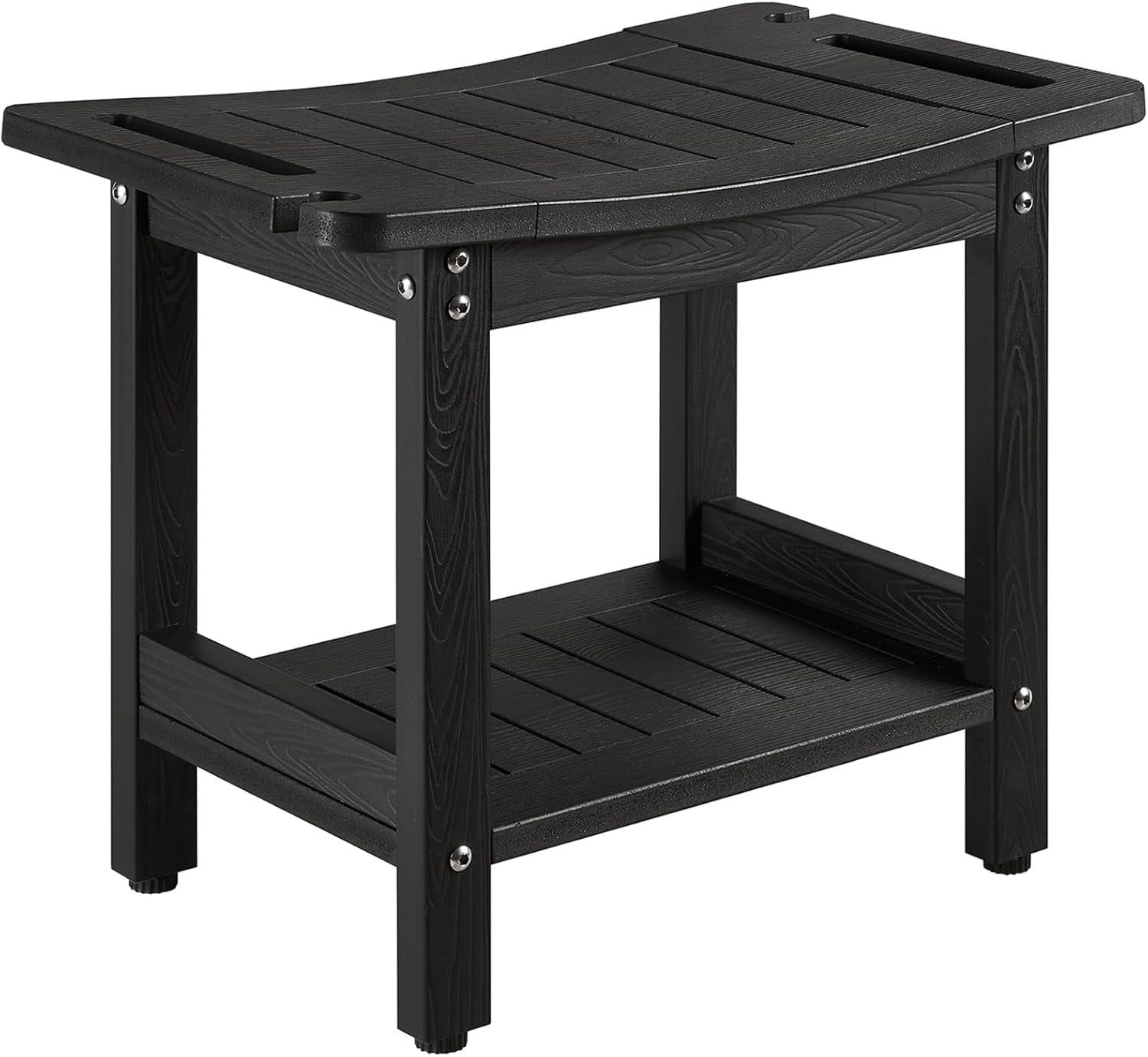 Poly Lumber Large Shower Bench Seat, Plastic Waterproof, Sit on ...