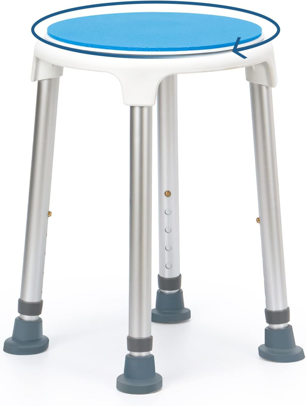 Shower Stool for Inside Shower Swivel Shower Chairs for Seniors ...