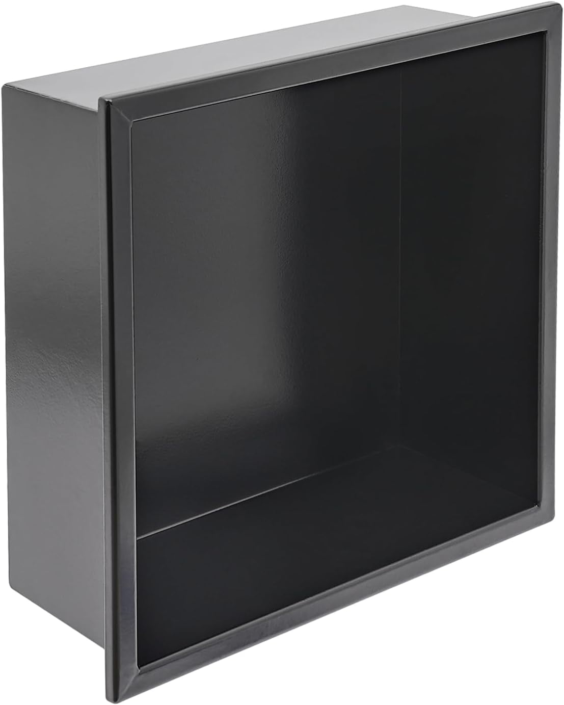 Shower Storage Shelf, Stainless Steel Shower Niche No Tile Needed ...
