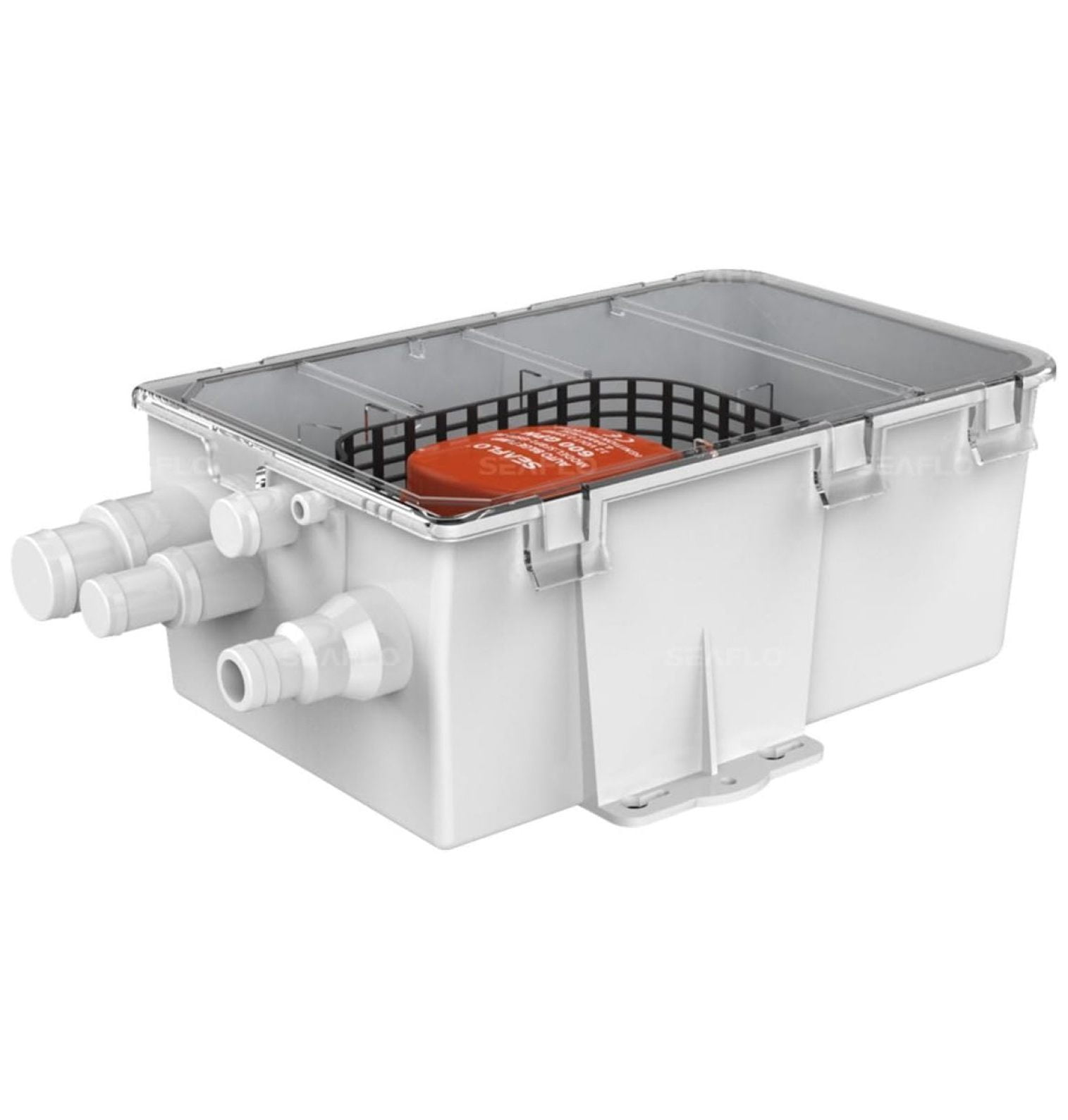 Shower Sump Pump System Box Multi Inlet 12V DC 750GPH - Walmart.com