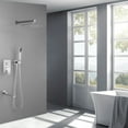 Shower System 10 Inch Square Bathroom Luxury Rain Mixer Shower Combo