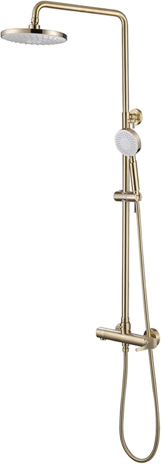 Shower System Thermostatic Set with Scalding Protection Shower Tap ...