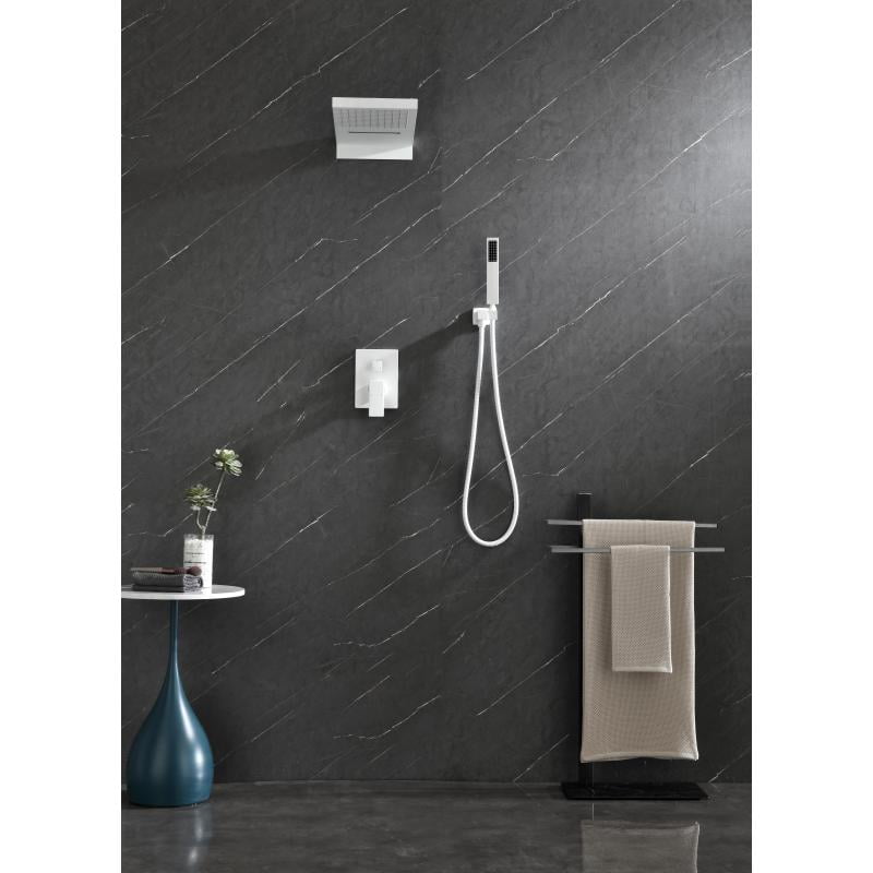 Shower System,Waterfall Rainfall Shower Head with Handheld, Shower ...