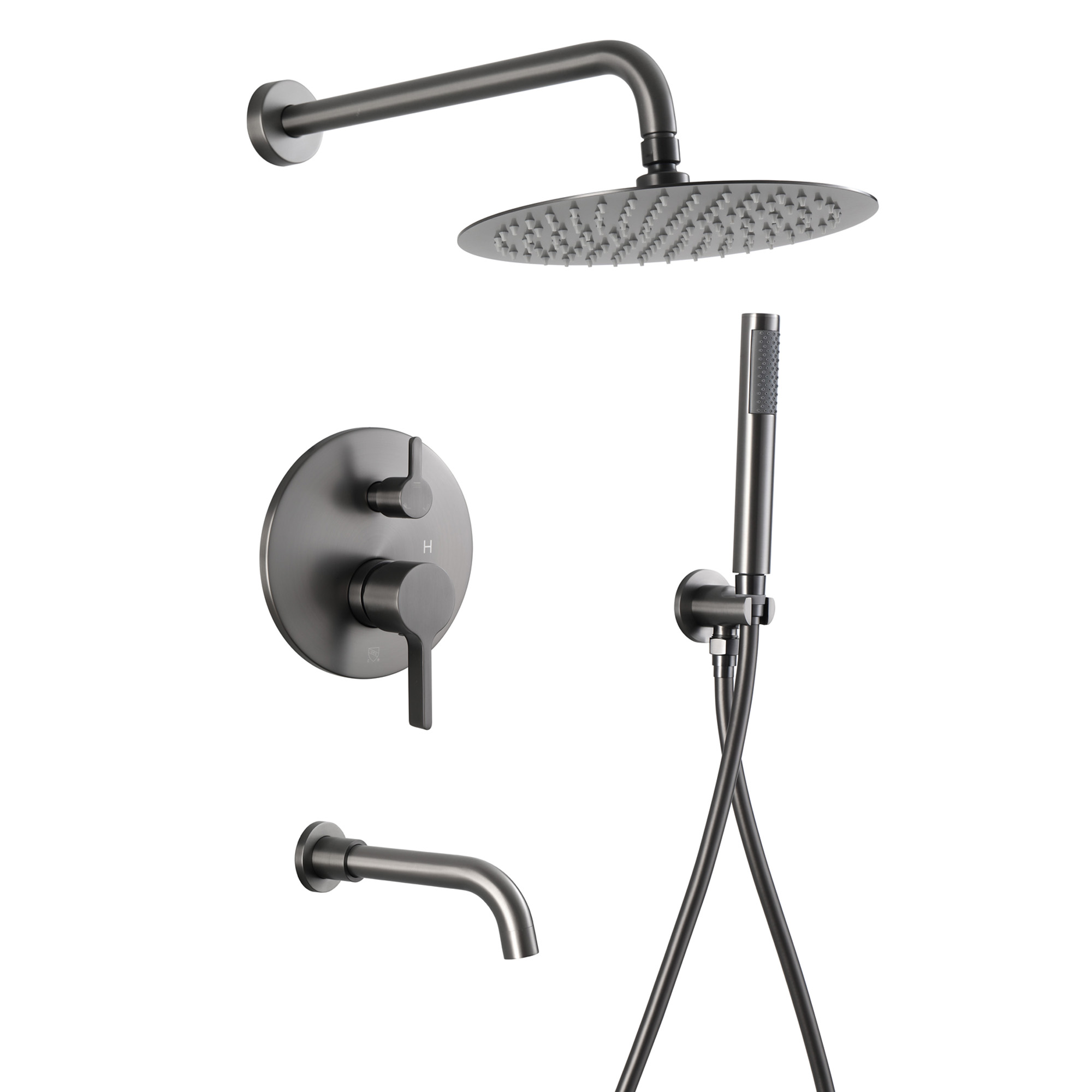 Faucet and Tub Set Streamline 58" Freestanding MF2160-83 - Walmart.com