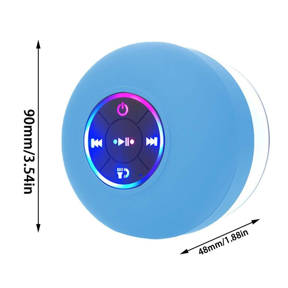 Shower mini waterproof speaker player with suction cup audio music ...