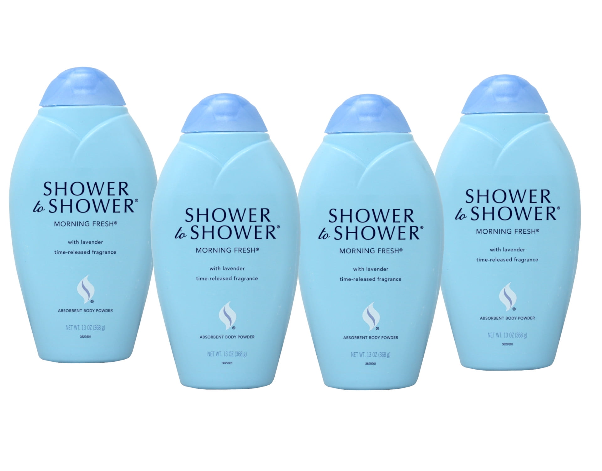 Shower to Shower Scented Absorbent Body Powder, Morning Fresh with ...