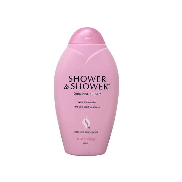 Shower to Shower, Absorbent Body Powder Original Fresh, 13 oz - Walmart.com