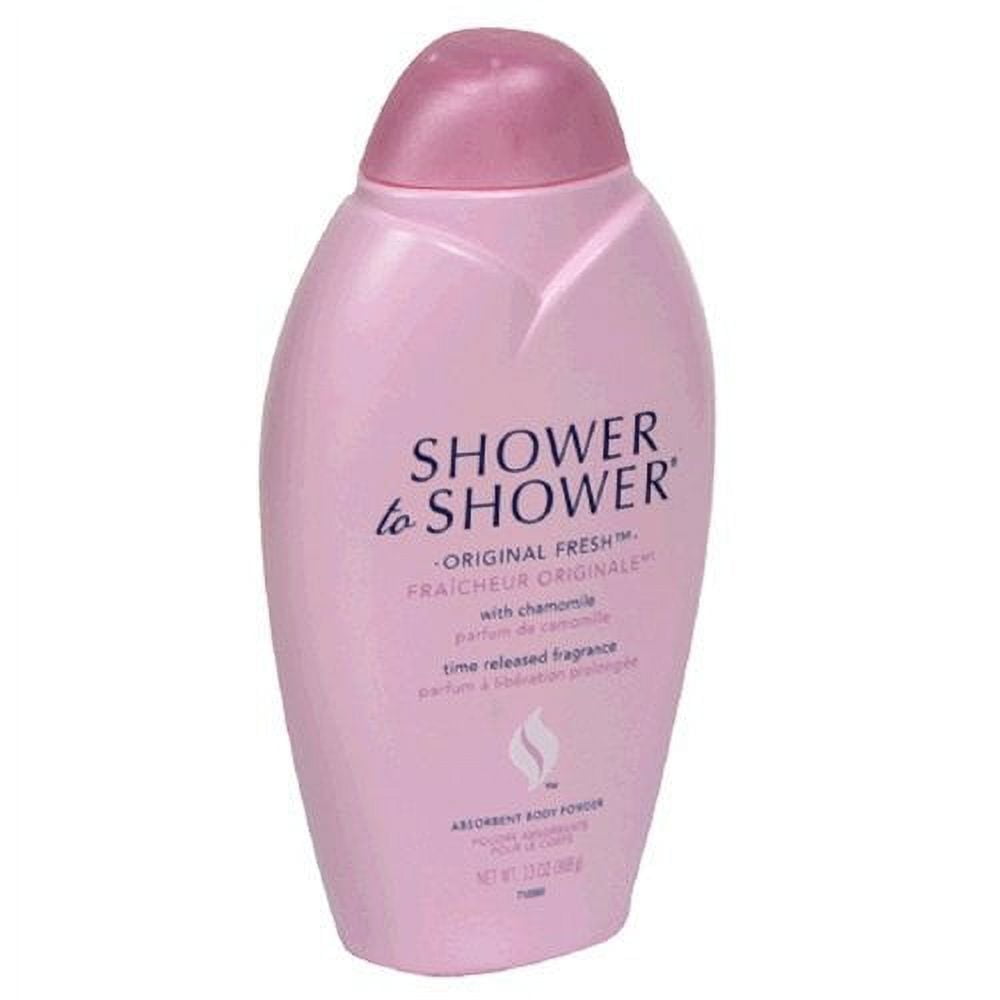 Shower to Shower, Absorbent Body Powder Original Fresh, 13 oz - Walmart.com