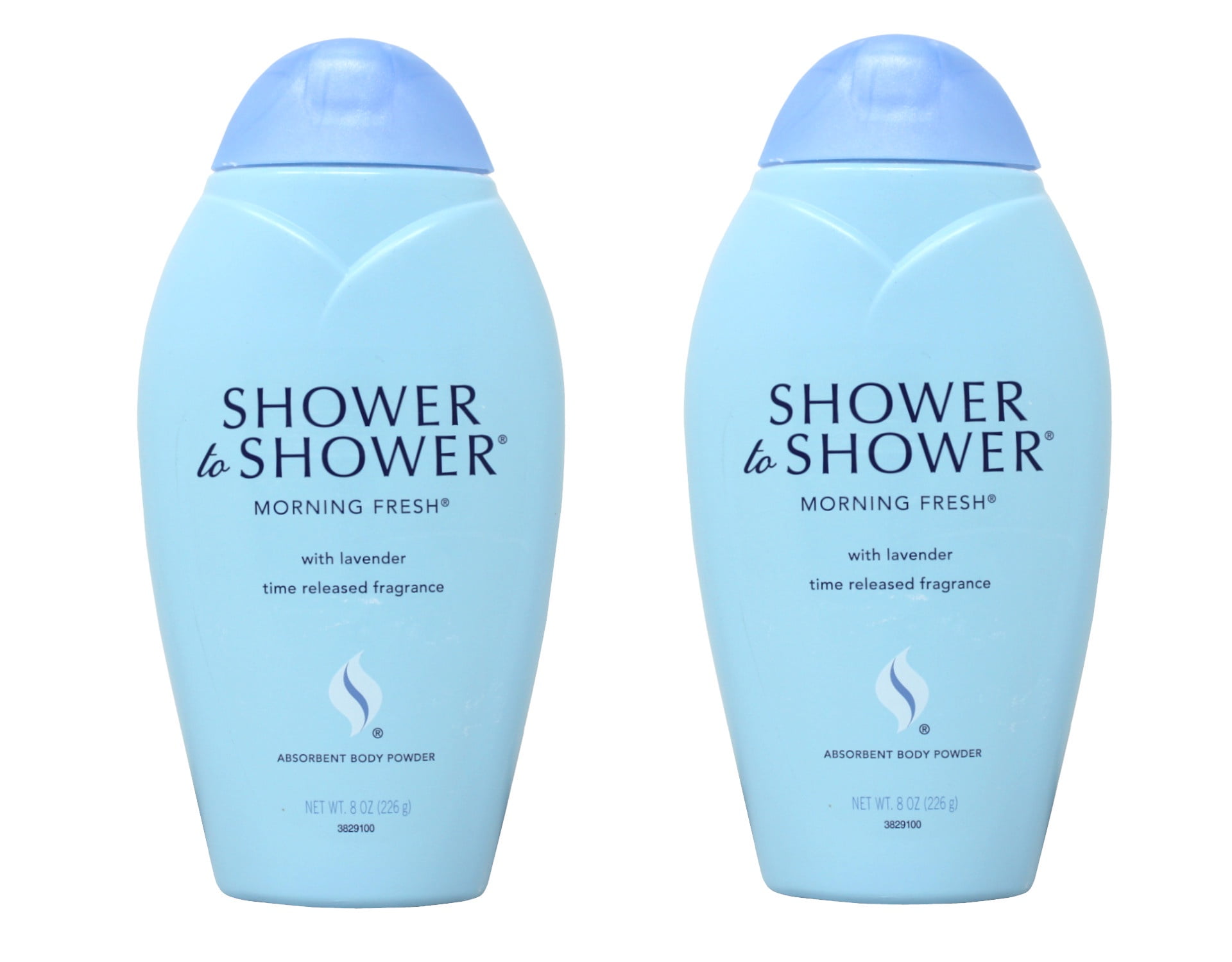 (2 pack) Shower to Shower Deodorant Powder Morning Fresh 8 oz - Walmart.com