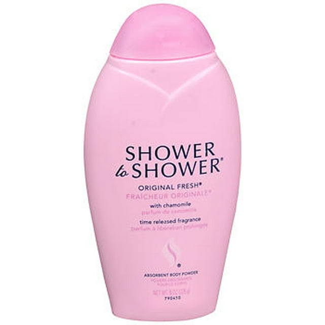 Shower to Shower Original Fresh Absorbent Body Powder, 8 oz - Walmart.com