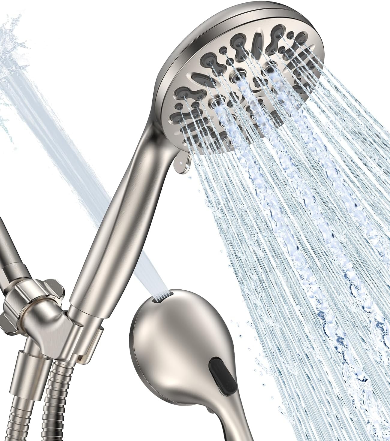 Shower with Handheld, High Handheld Shower 9 Settings, Detachable ...