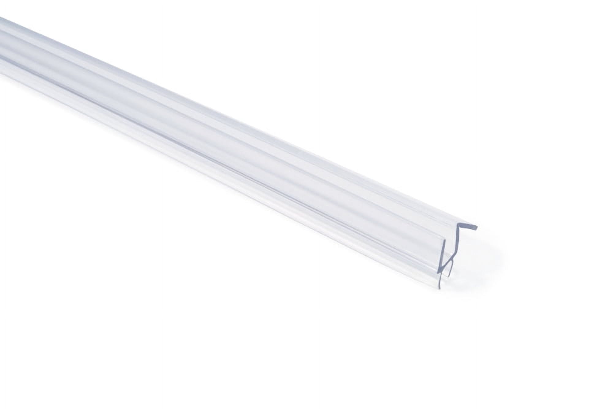 ShowerDoorDirect Frameless Shower Door Bottom Sweep w/ Drip Rail 1/4 ...