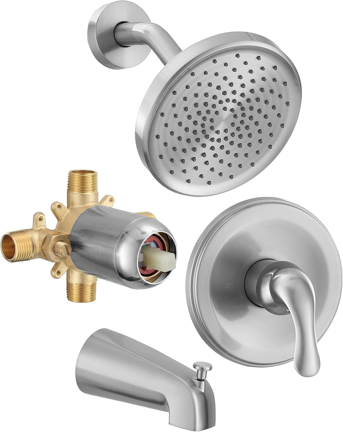 Showerhead & Handheld Shower Bath Shower faucet Set, Valve, bath and ...