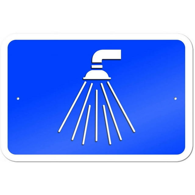 Showers Sign - Walmart.com