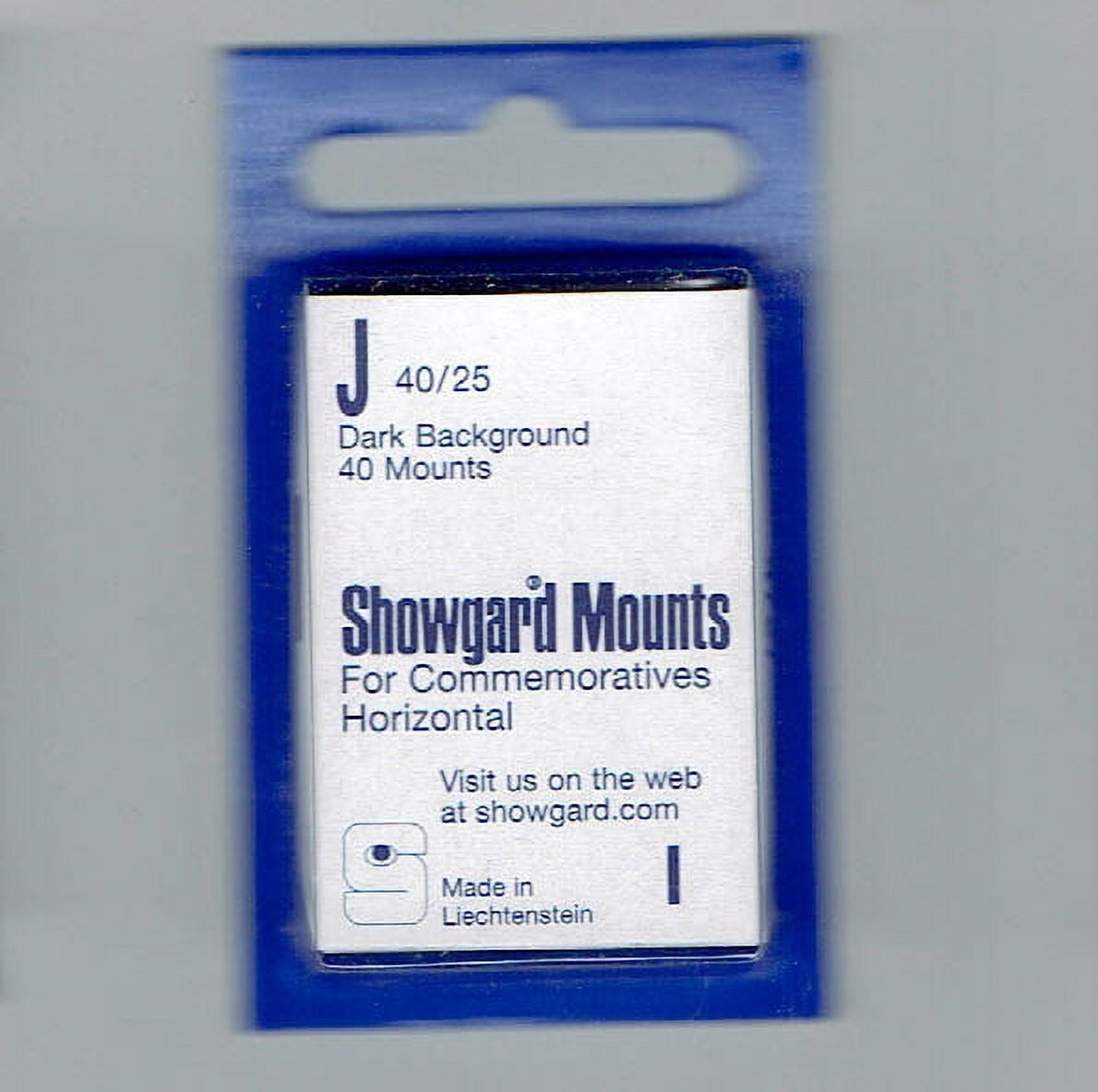 Showgard Stamp Mounts Size J Black - Walmart.com