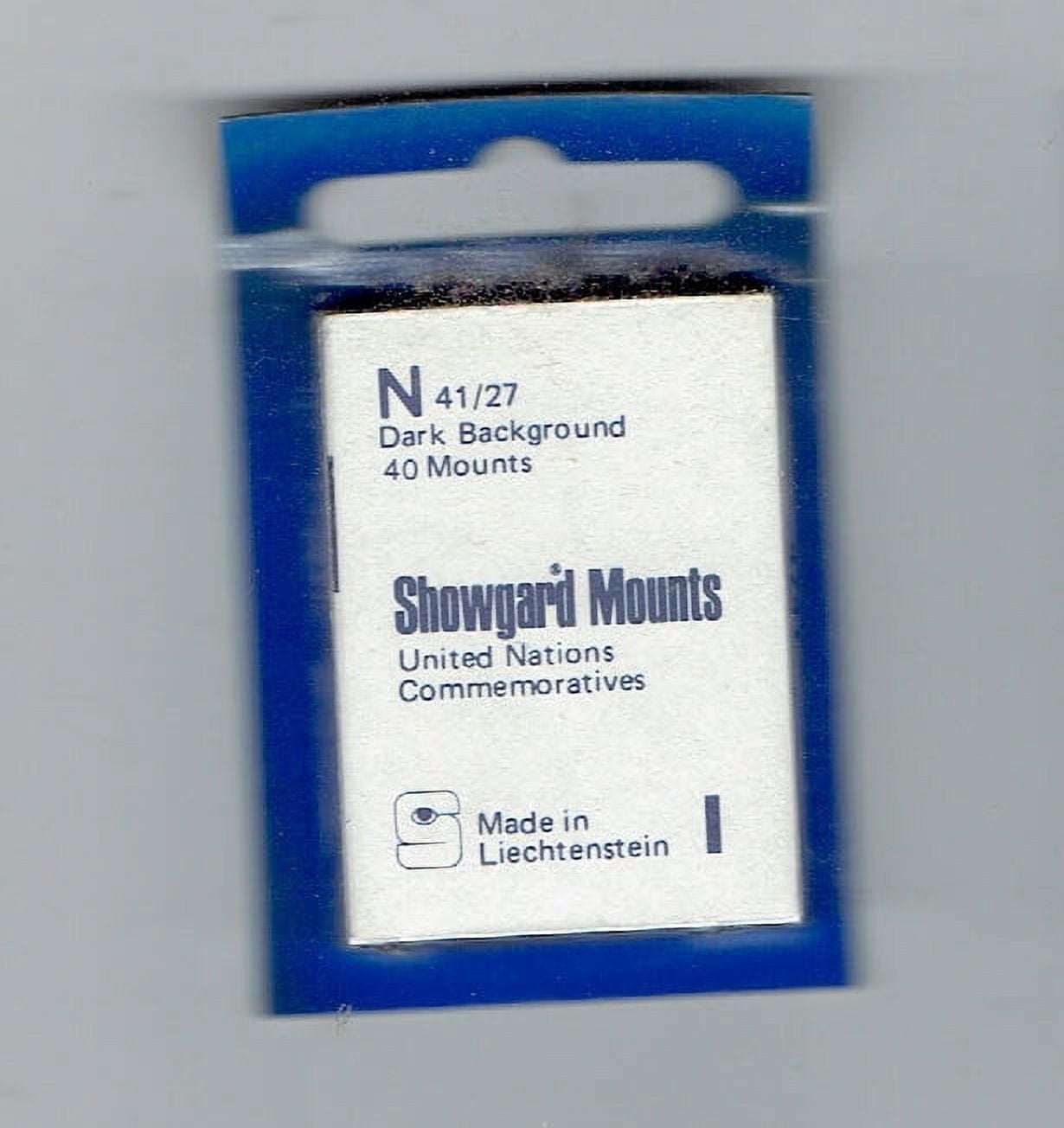 Showgard Stamp Mounts Size N Black - Walmart.com