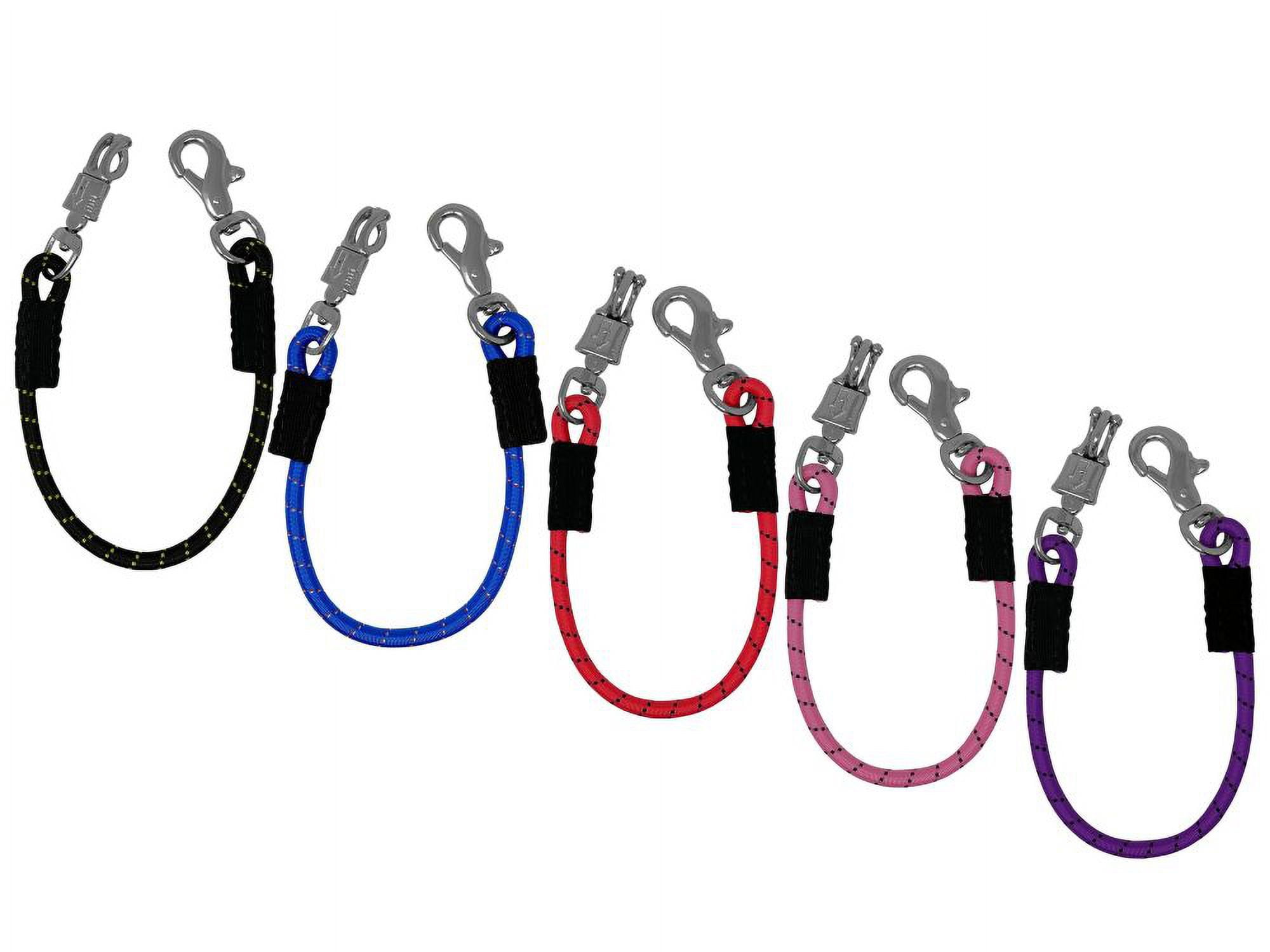 Showman 29" Bungee Trailer Tie w/ Quick Release Panic Snap (Black ...