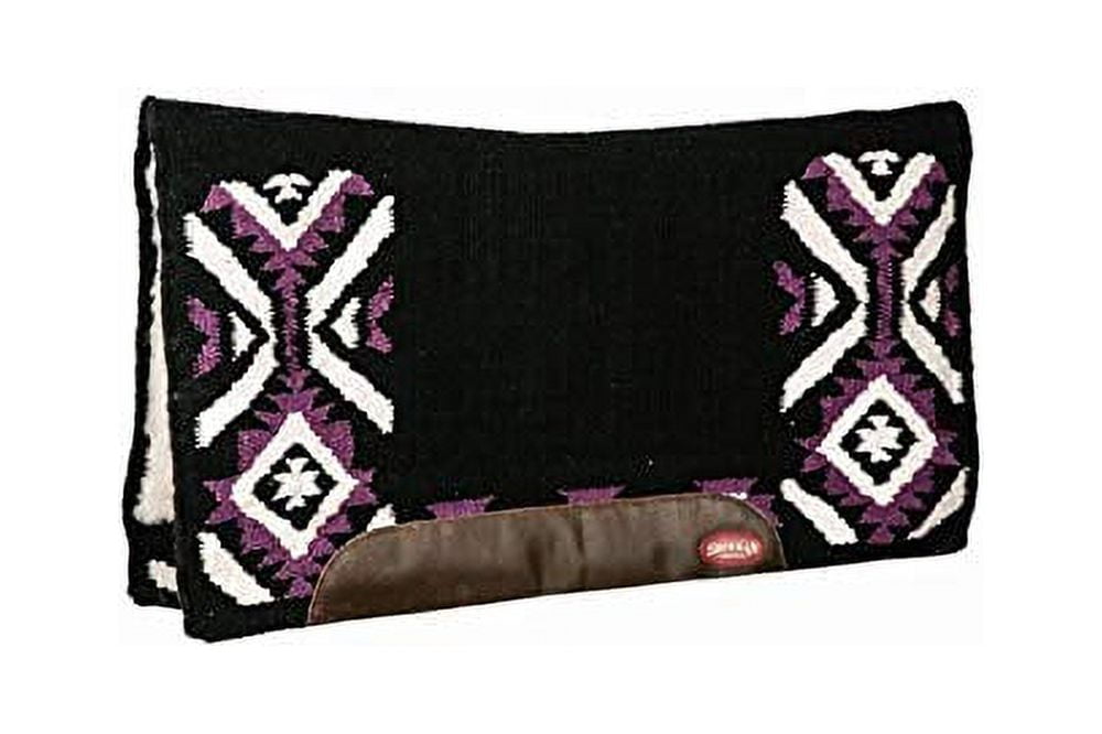 Showman 33" X 38" Contoured Cutter Style Saddle Pad w/ Southwest Top ...