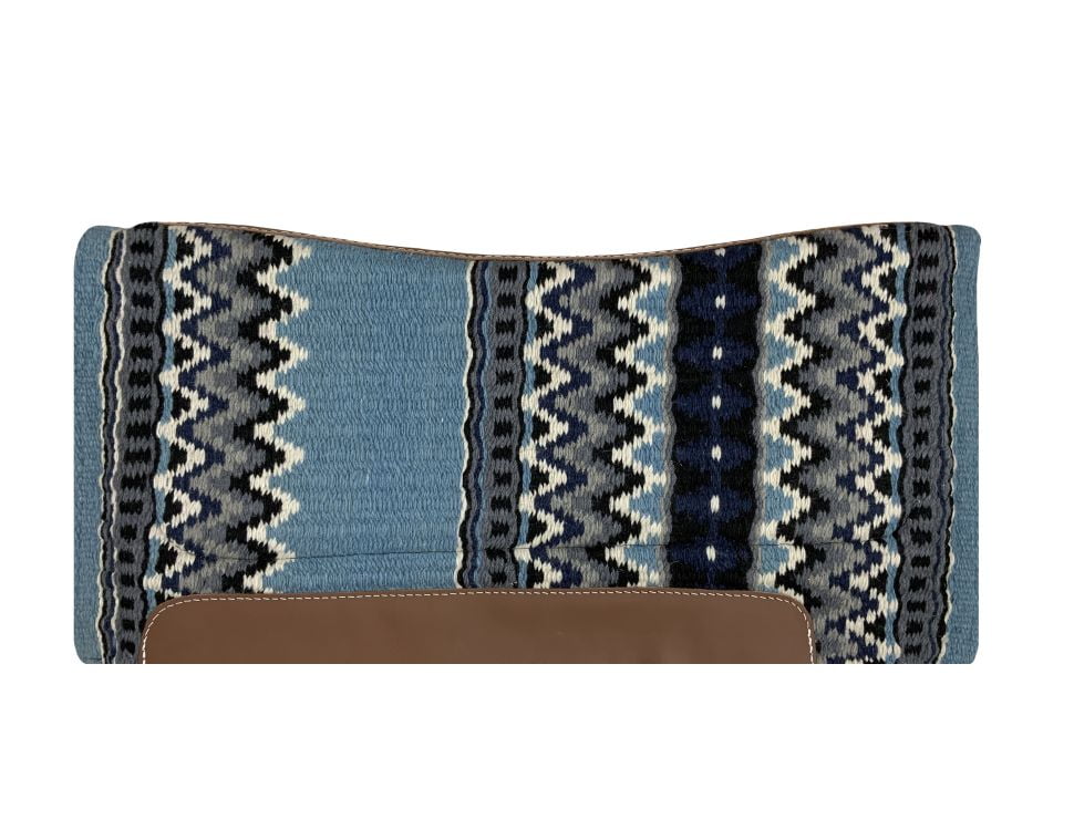 Showman 36" x 34" Southwest Wool Top Contoured Memory Felt Bottom ...