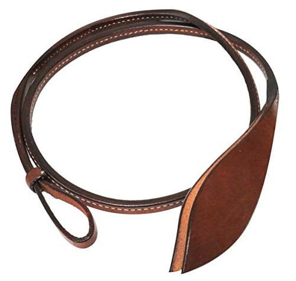 Showman 4' Leather Over Under Whip w/ Popper - Walmart.com