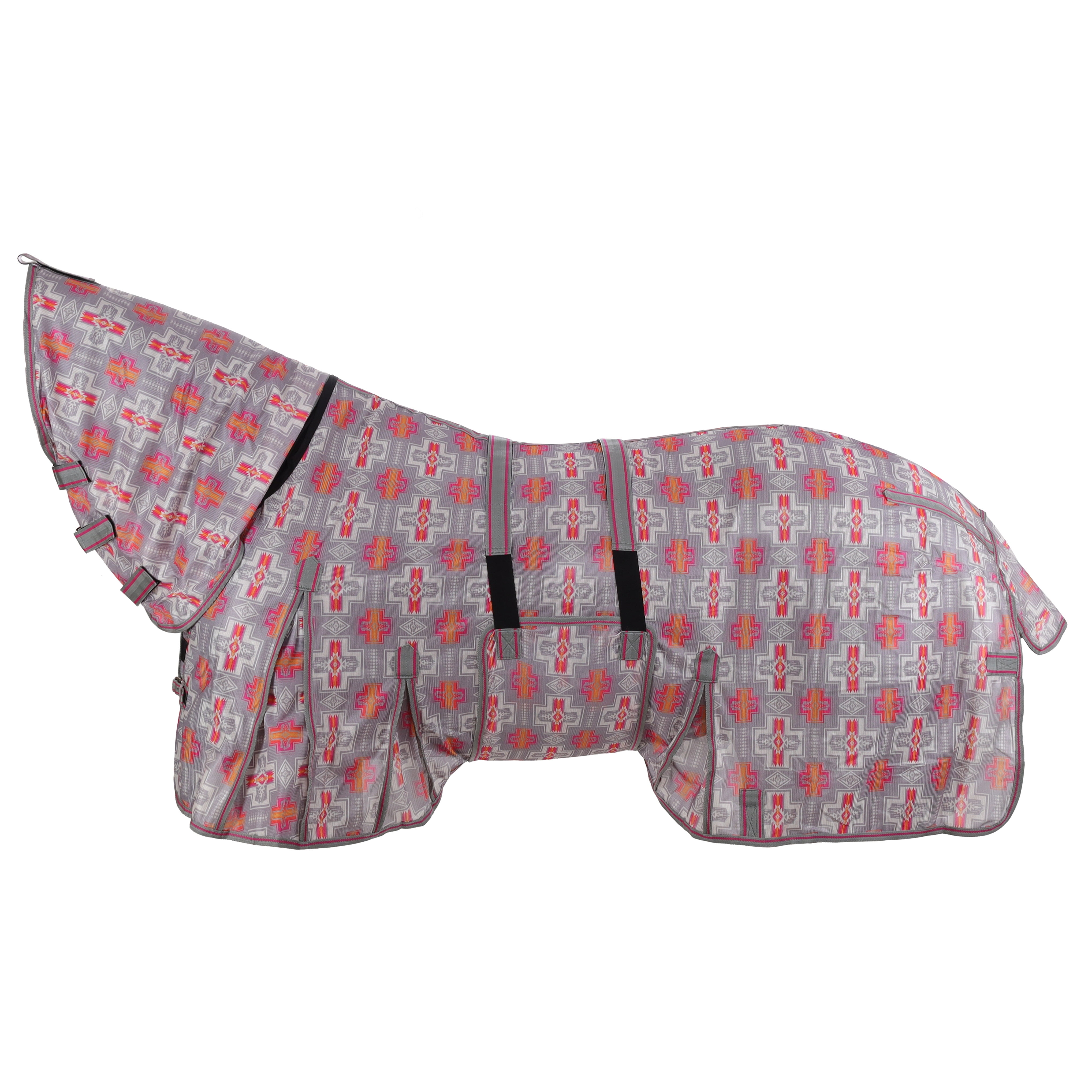 Showman Afterglow Mesh Fly Sheet w/ Neck Cover (78") - Walmart.com