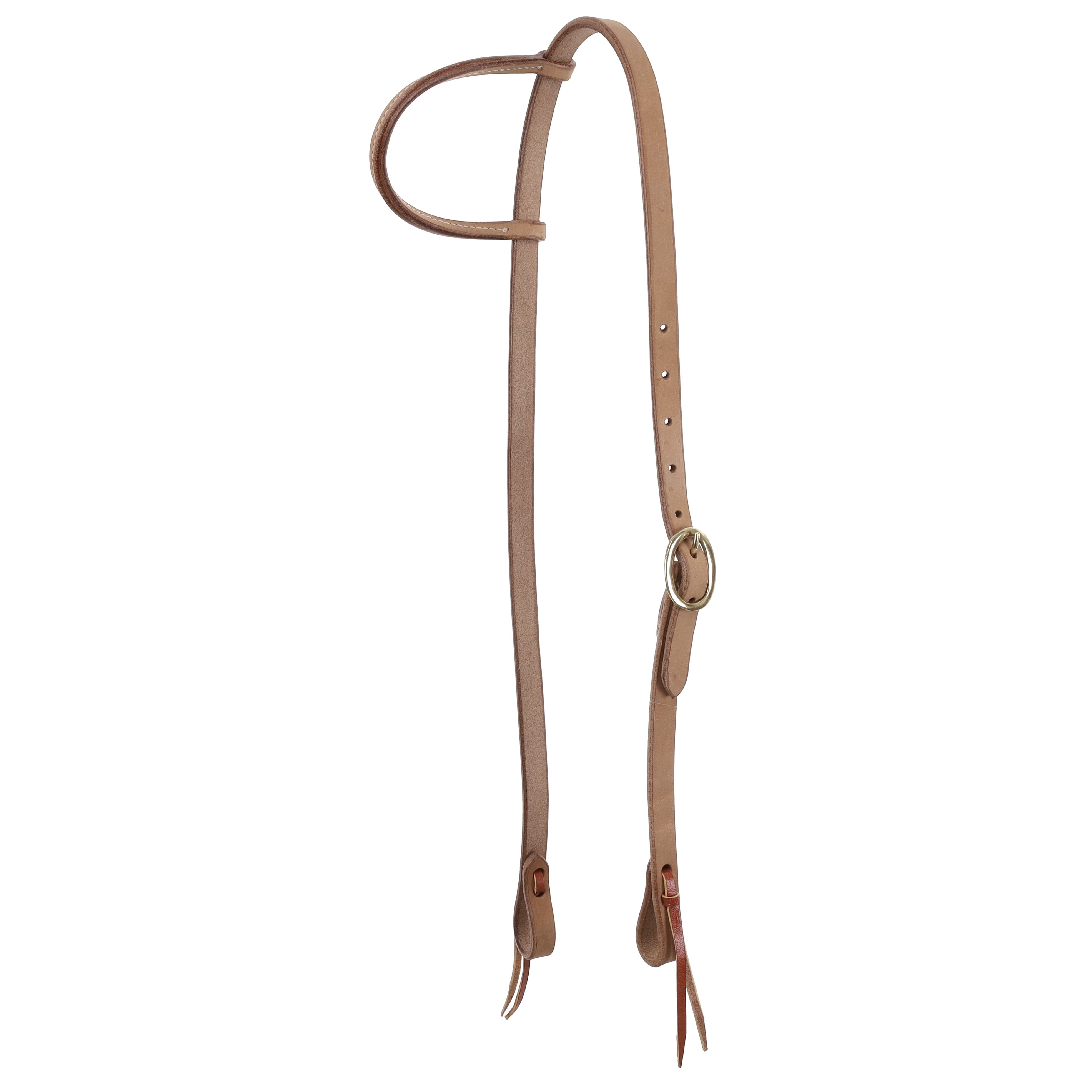 Showman Argentina Cow Harness Leather Single Ear Headstall - Walmart.com