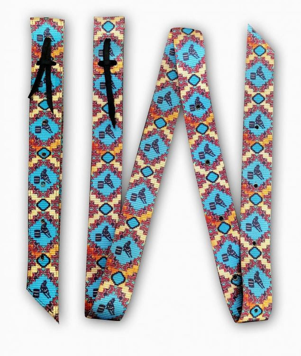 Showman Barrel Racer Print Nylon Tie Strap & Off Billet Set - Walmart.com