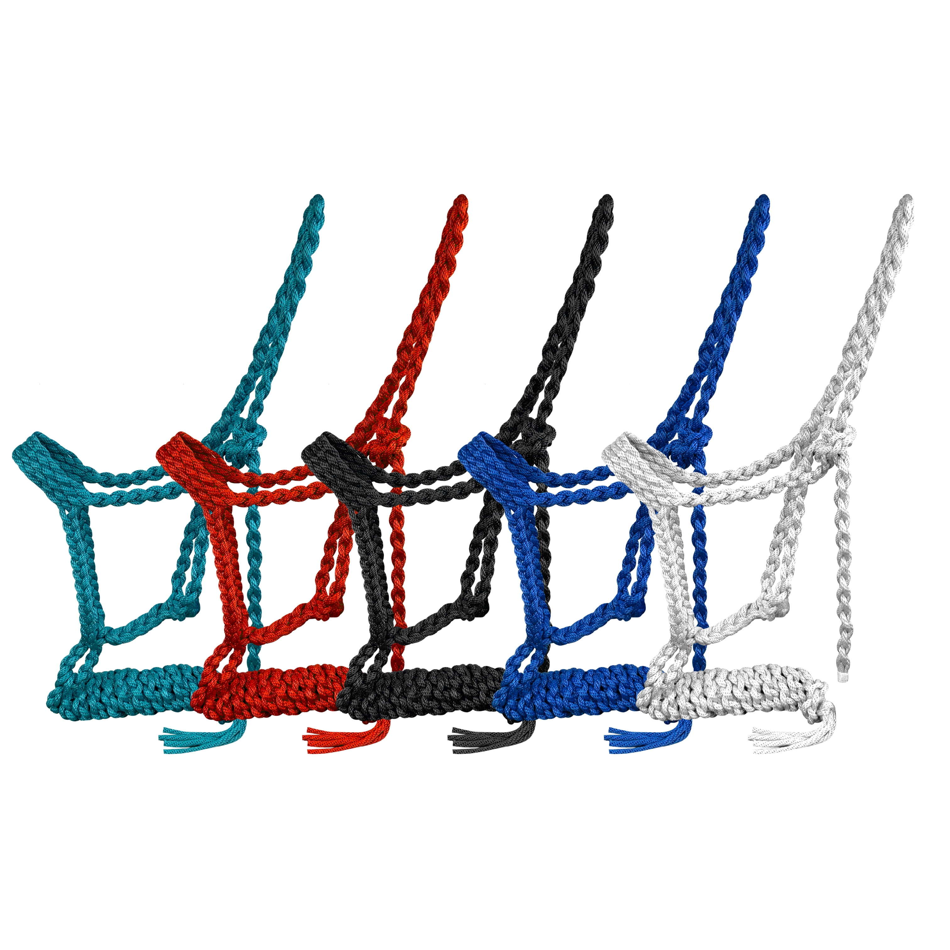 Showman Braided Nylon Mule Tape Halter w/ 8' Lead (Black) - Walmart.com