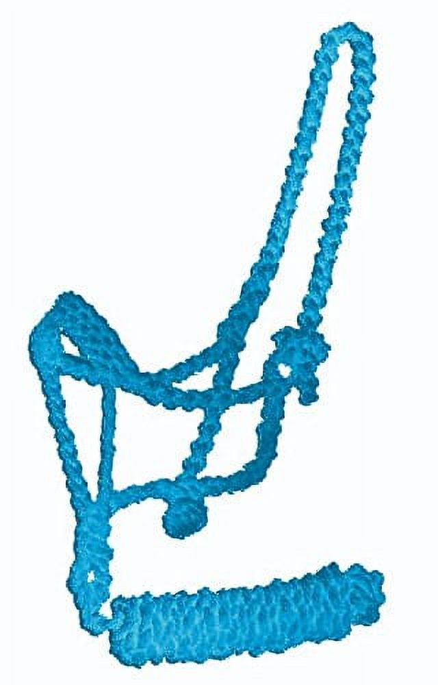 Showman Braided Nylon Mule Tape Halter w/ 8' Lead (Teal) - Walmart.com