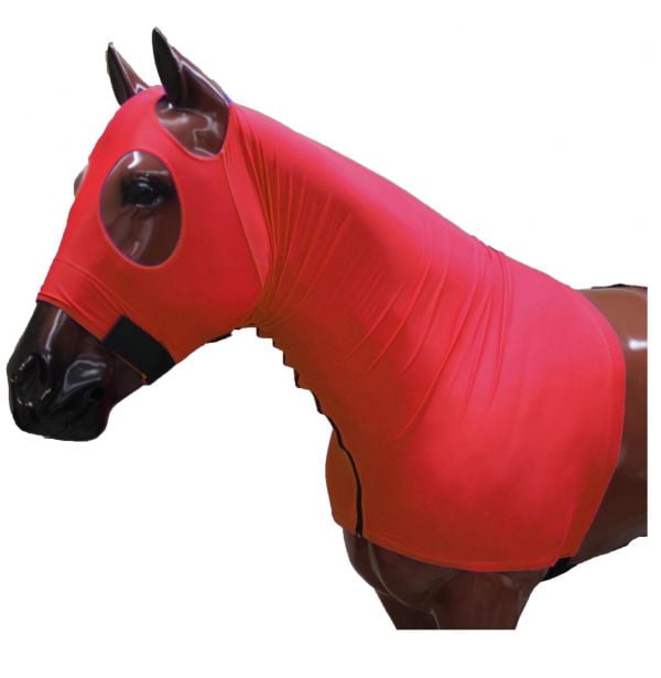 Showman Breathable Lycra Hood w/ Zipper Neck - Walmart.com