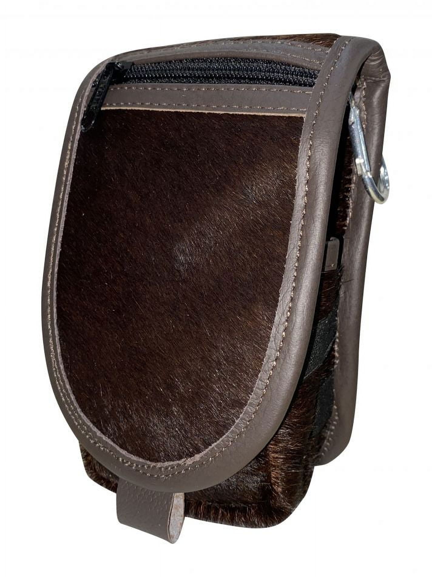 Showman Brown Hair-On Cowhide Cell Phone/Accessory Case - Walmart.com