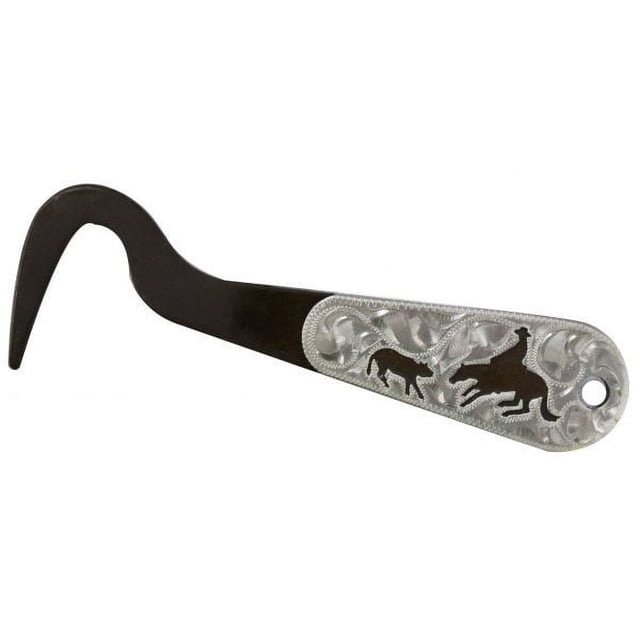 Showman Cutting Horse Brown Steel Hoof Pick - Walmart Business Supplies