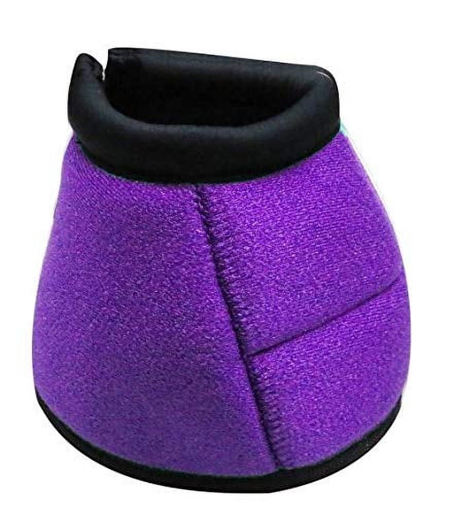 Showman Elite Equine Bell Boots (Purple, Small) - Walmart.com