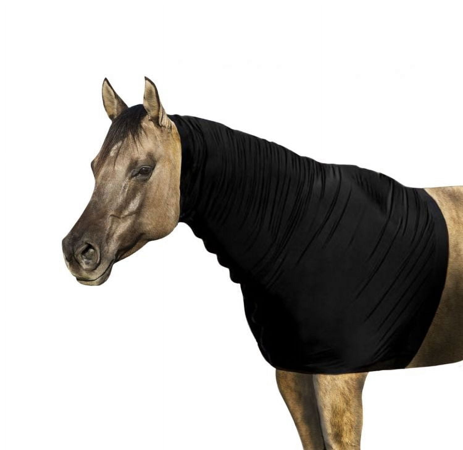 Showman Form Fitting Breathable Lycra Faceless Hood w/ Full Zipper ...