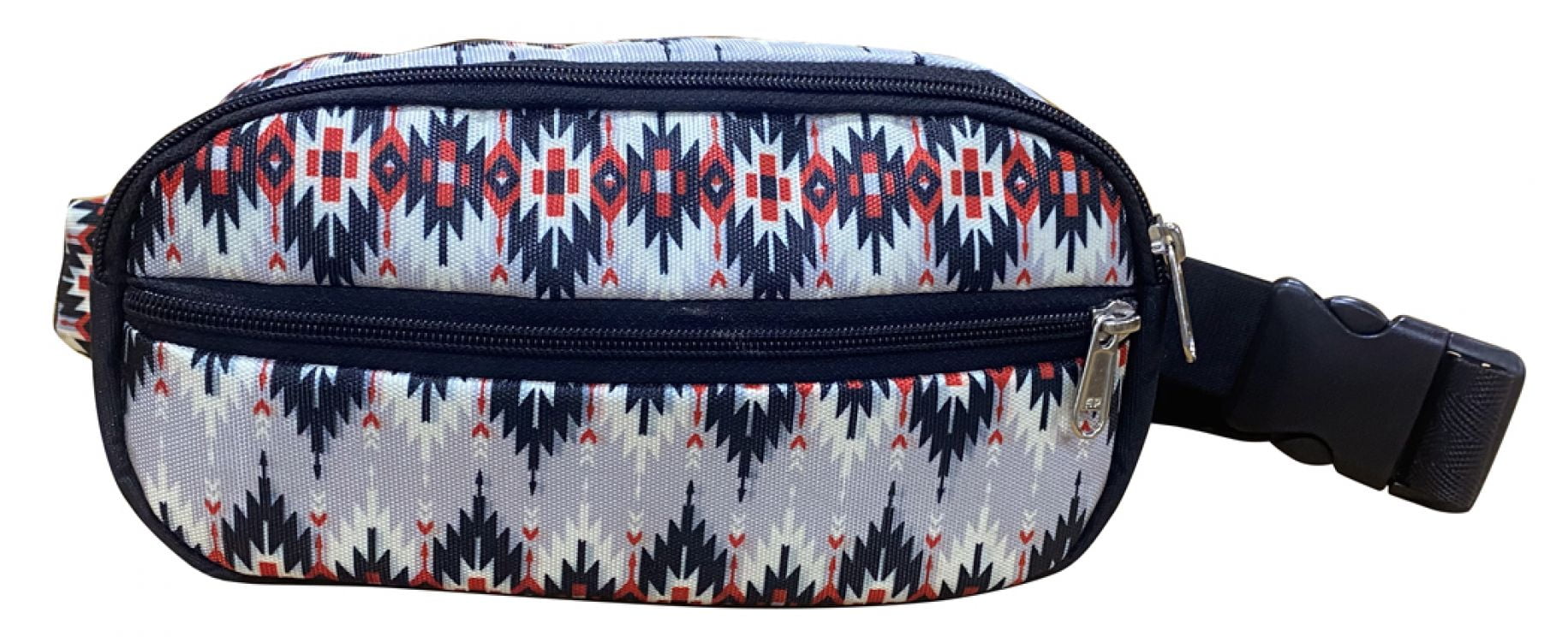 Showman Hip (Fanny) Pack w/ Gray Aztec Design - Walmart.com