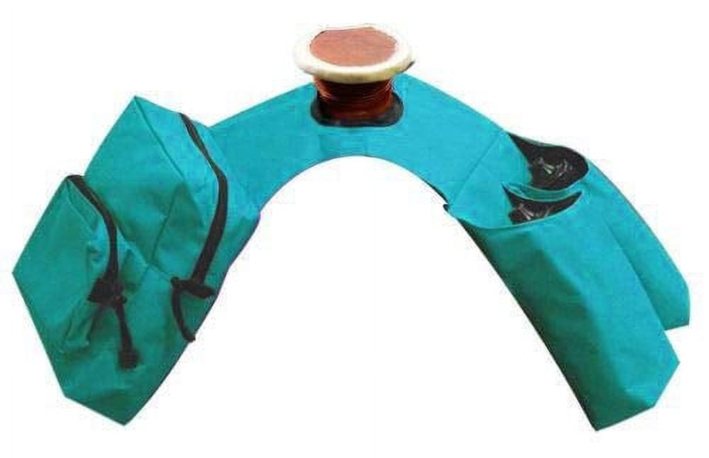 Showman Insulated Cordura Nylon Horn Bag w/ Water Bottles (Teal ...