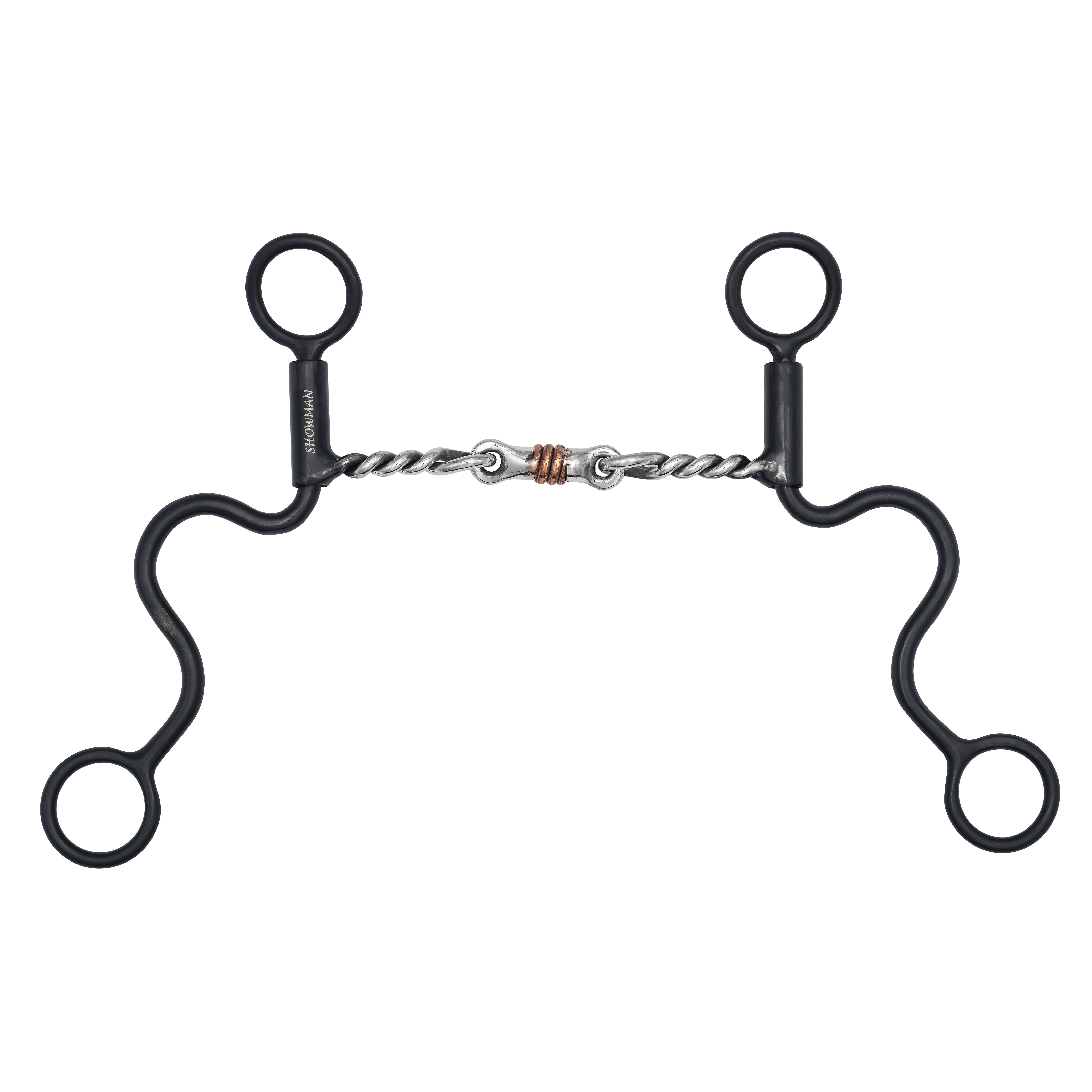 Showman Long Shank Twisted Mouth Bit w/ Copper Joints - Walmart.com