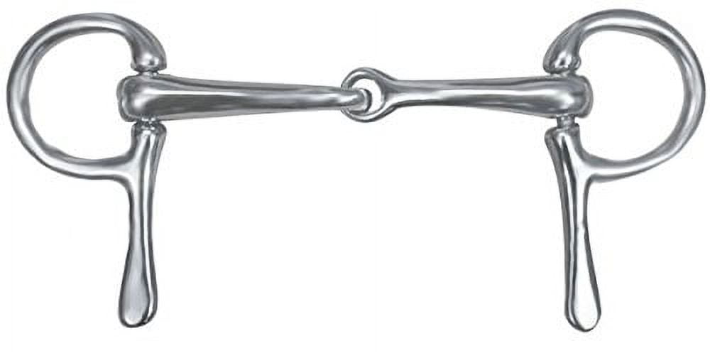 Showman Mini/Pony Chrome Plated Half Cheek Snaffle Driving Bit ...