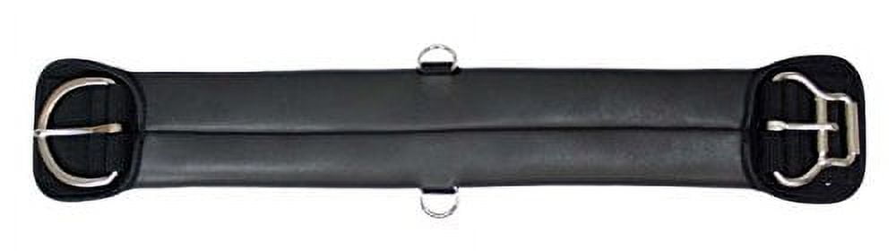 Showman Neoprene Girth with Double Roller Buckle (Black, 30") - Walmart ...