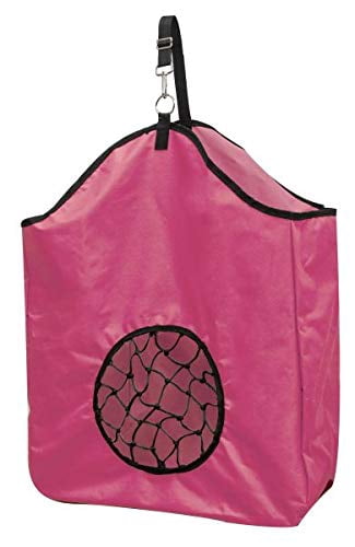 Showman Nylon Slow Feed Hay Bag (Pink) - Walmart.com