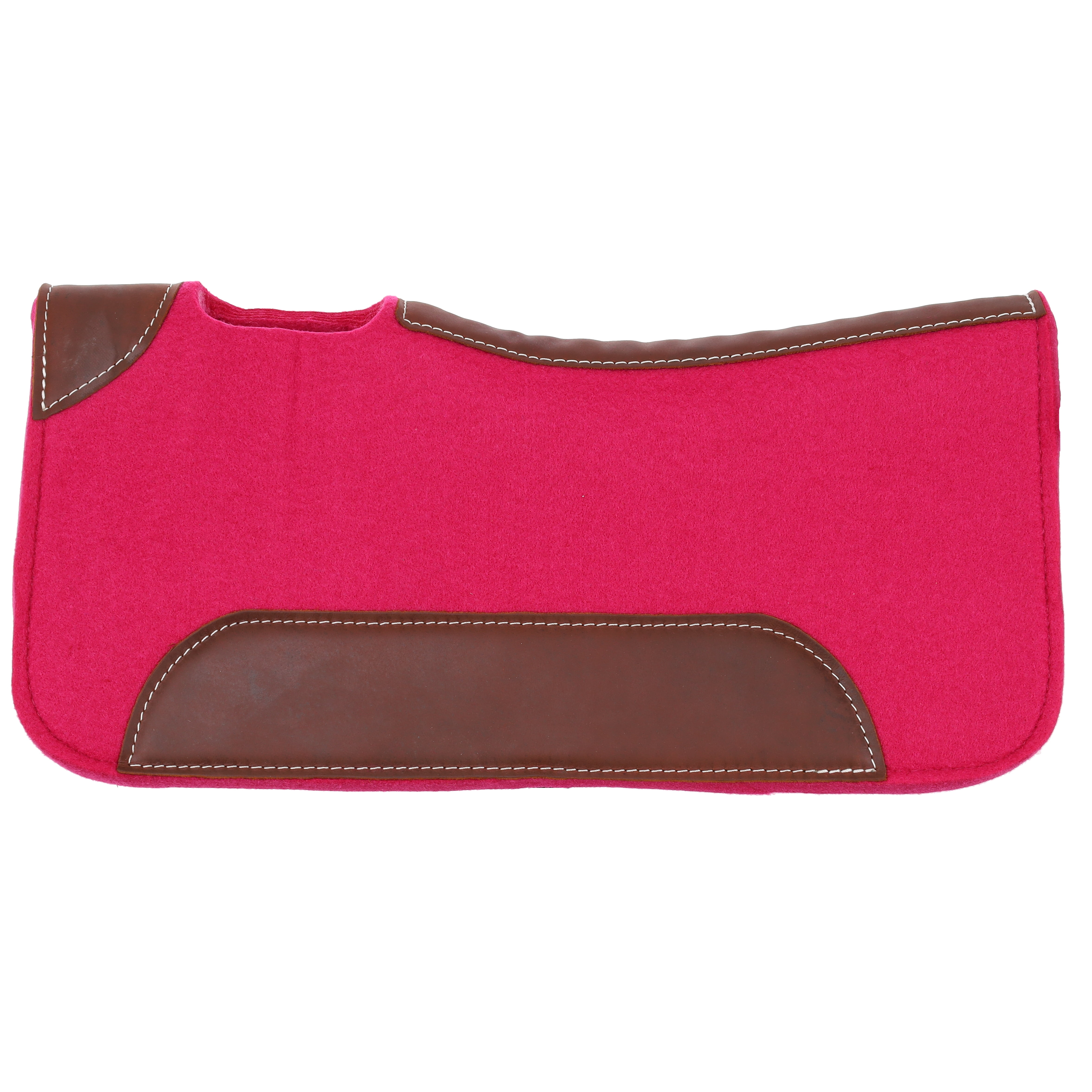 Showman Pony 24" x 24" Contoured Felt Saddle Pad (Pink) - Walmart.com