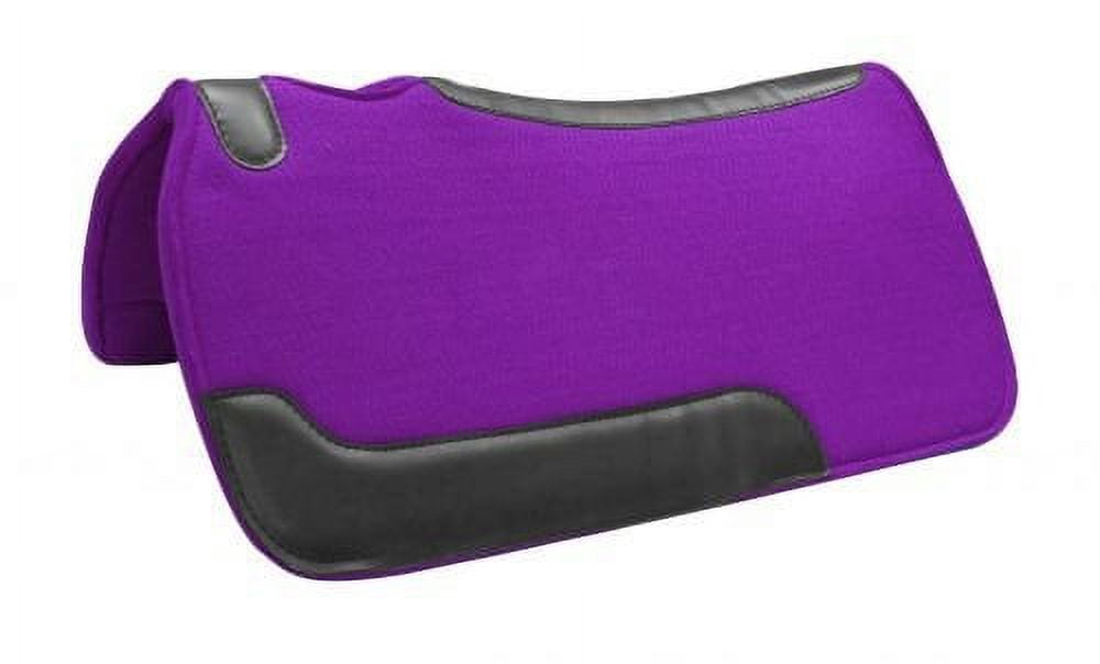Showman Pony 24" x 24" Felt Saddle Pad (Purple) - Walmart.com