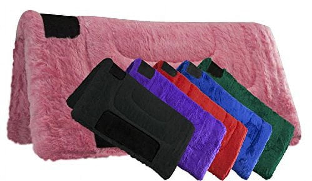 Showman Pony 24" x 24" Kodel Fleece Princess Saddle Pad (Pink ...