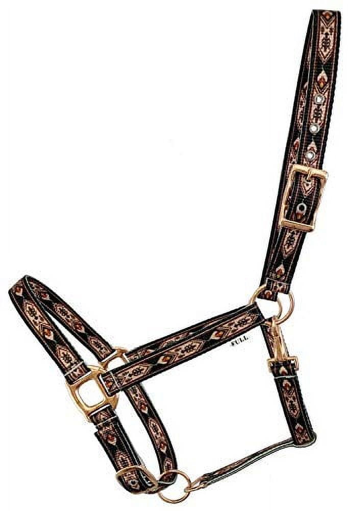 Showman Premium Nylon Halter w/ Southwest Design - Walmart.com